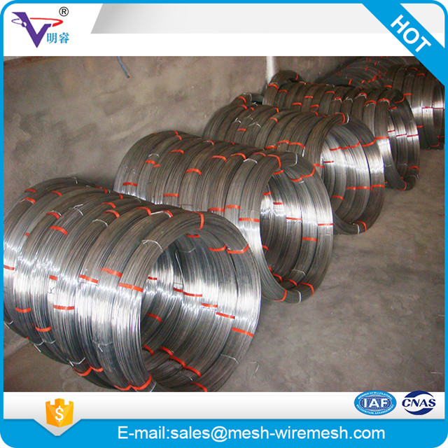 High tensile Hot dip Galvanized Oval wire for cattle fence - Buy ...